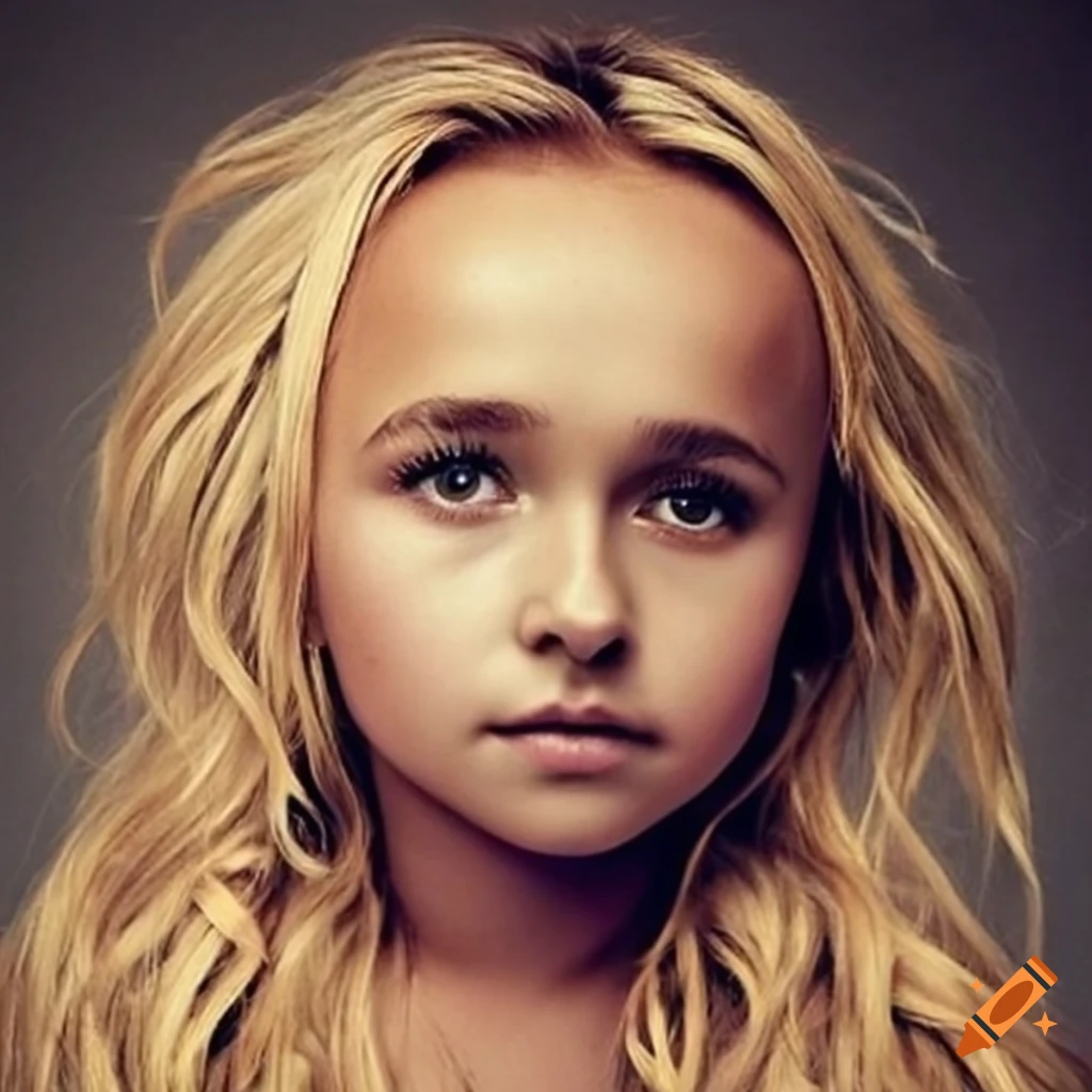 An Image Of Eight Year Old Hayden Panettiere On Craiyon