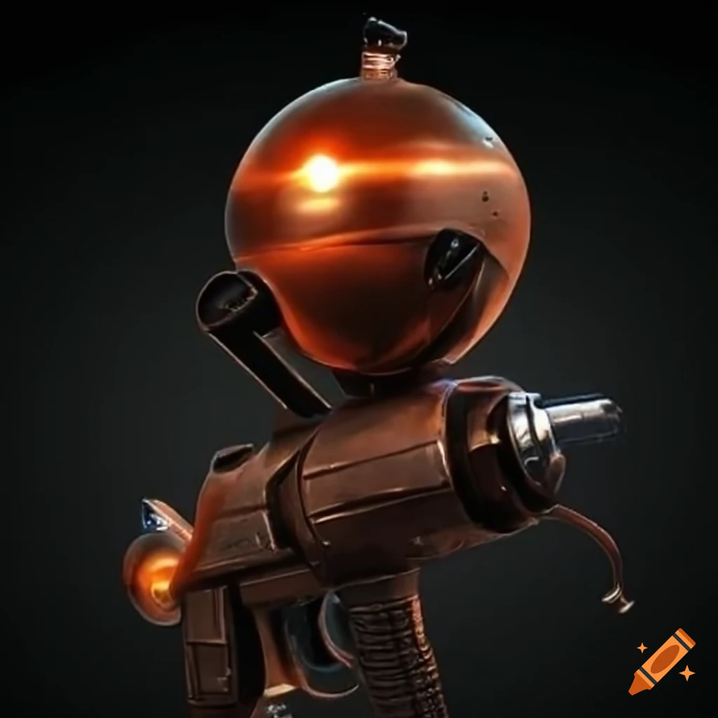 Kymera ray gun on Craiyon