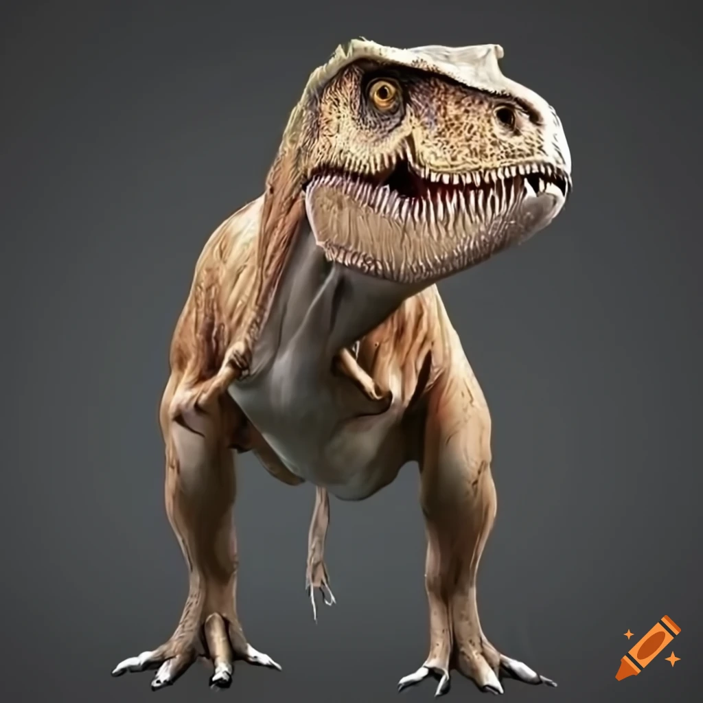 Scientifically accurate T-Rex illustration on Craiyon