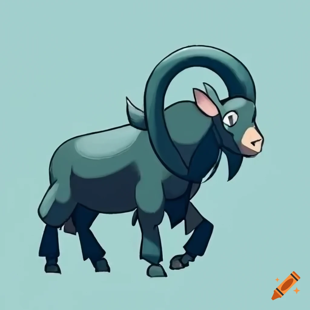 Pokemon dofus goat on Craiyon