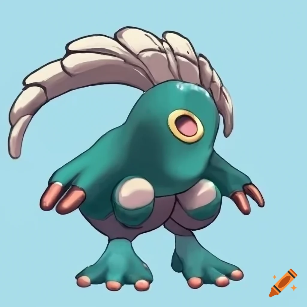 Pokemon dofus goat frog on Craiyon