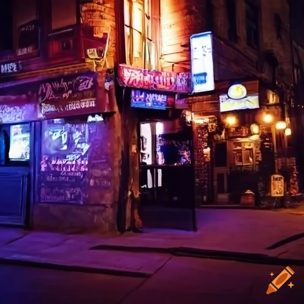 Corner bodega at night in brooklyn on Craiyon