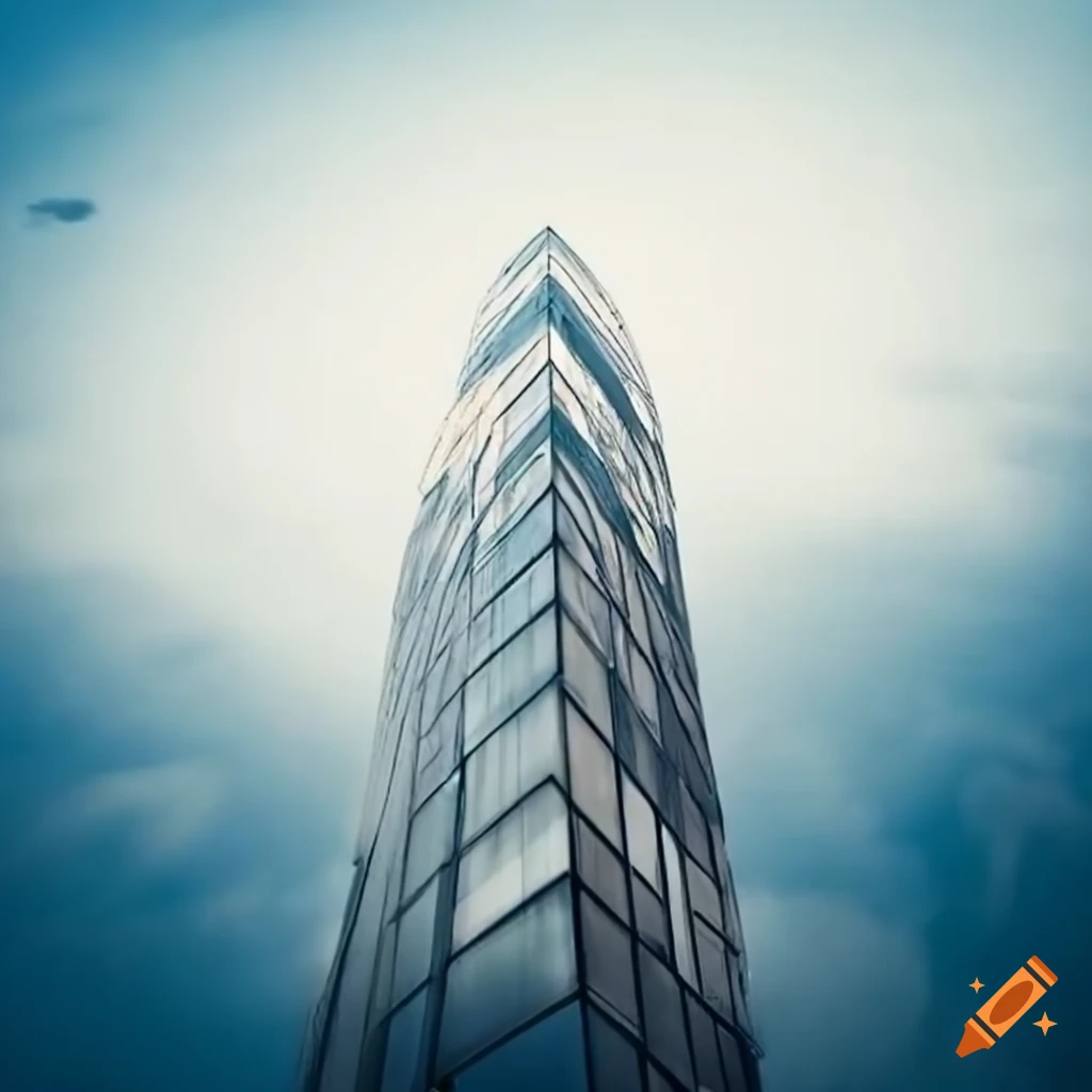 Skyline view from a building top on Craiyon