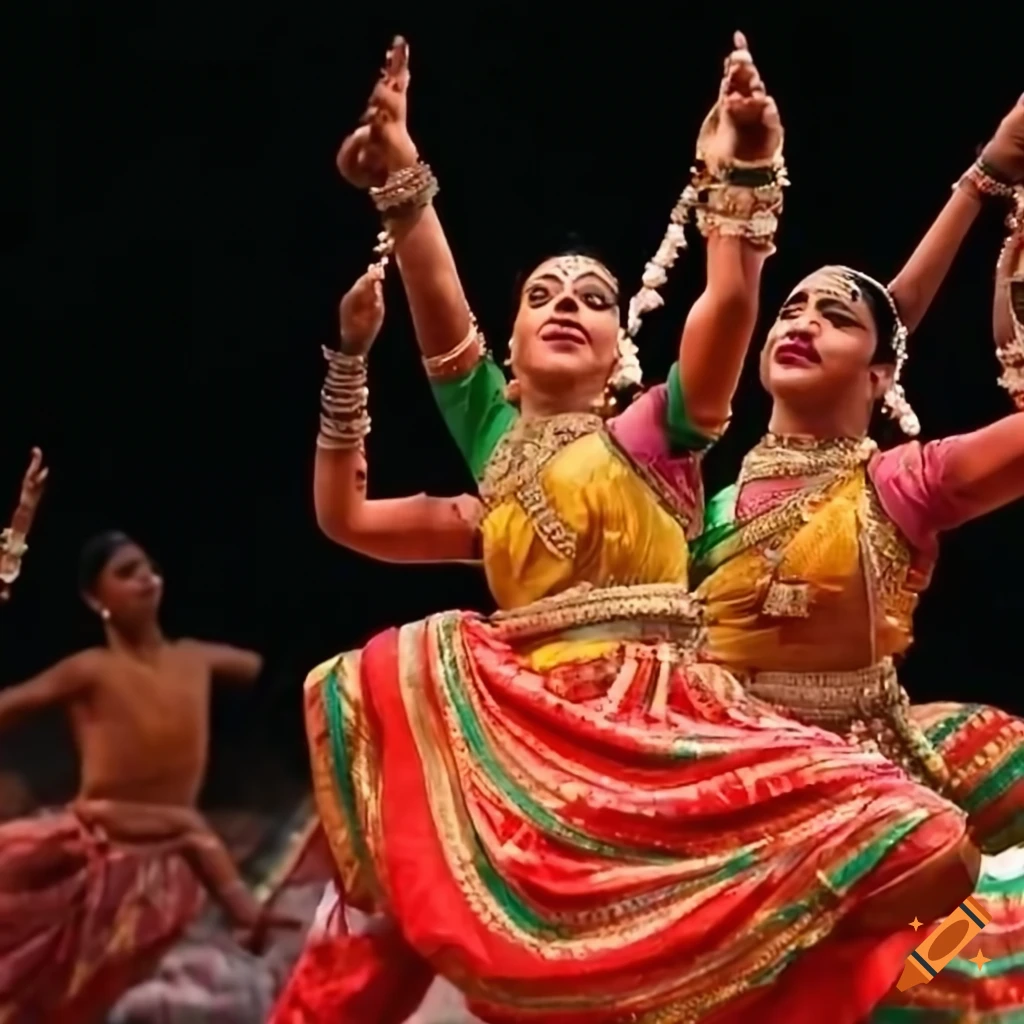 Orissa, india folklore and cultural dance performance on Craiyon