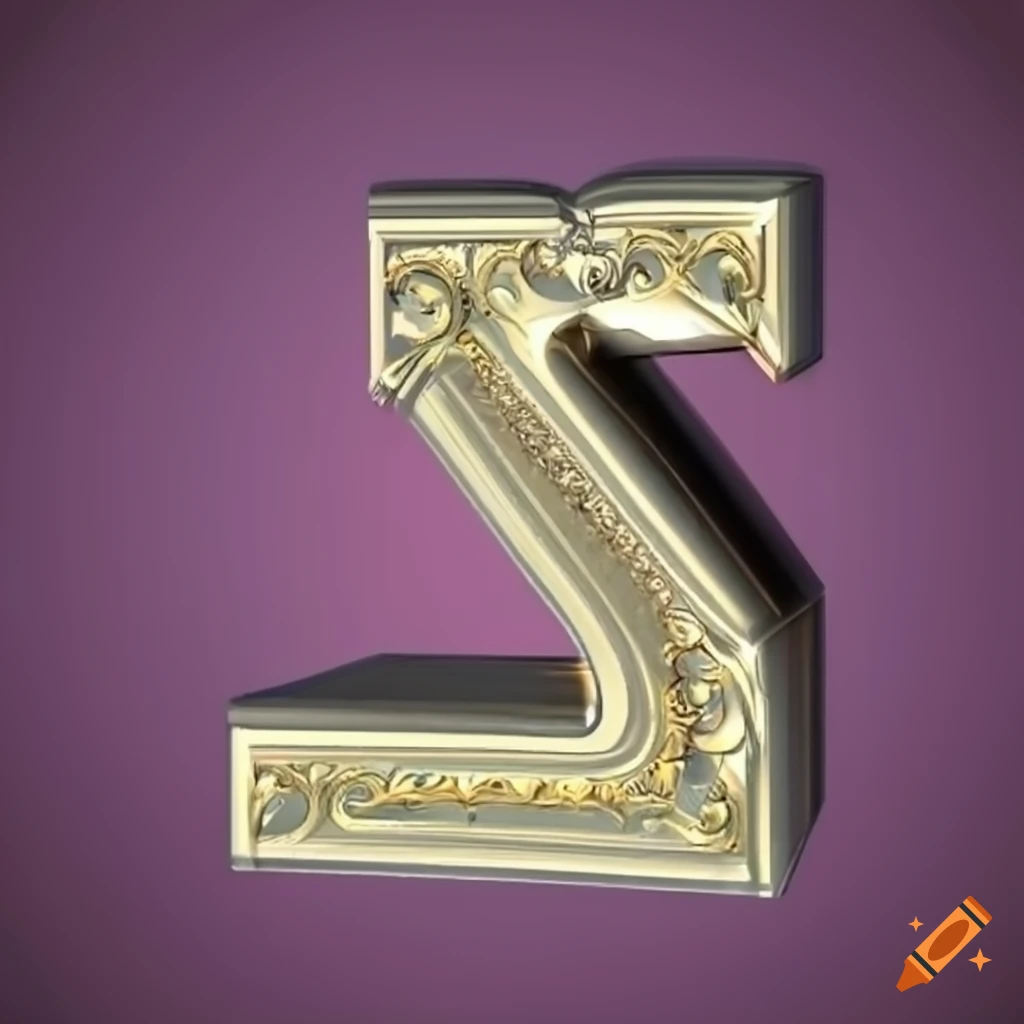 Princess-themed fancy letter T in 3D render on Craiyon