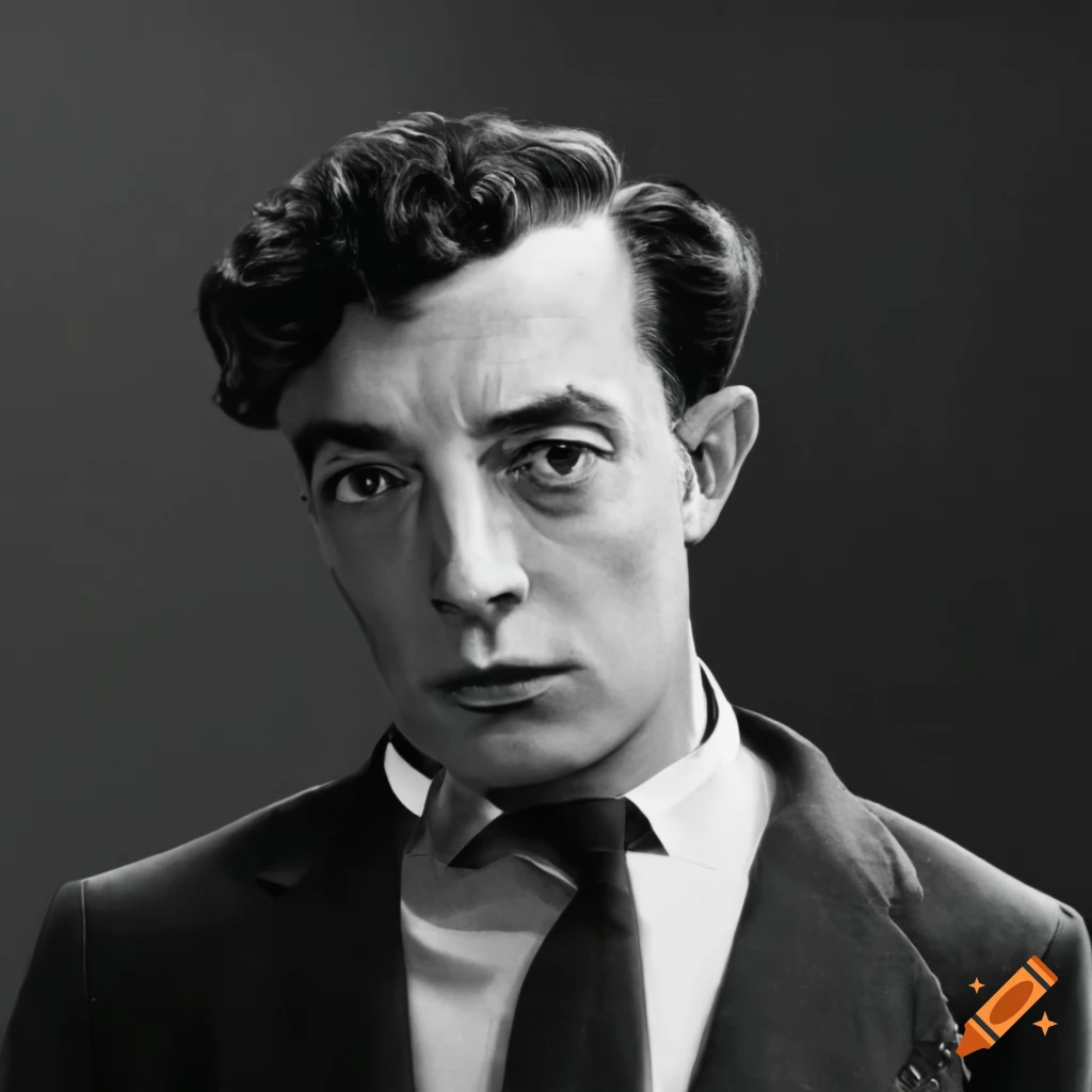 Buster keaton on Craiyon