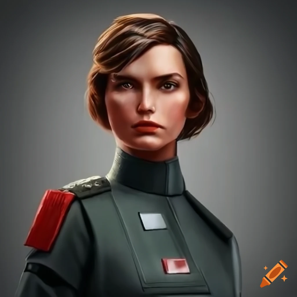 Female imperial officer from star wars on Craiyon