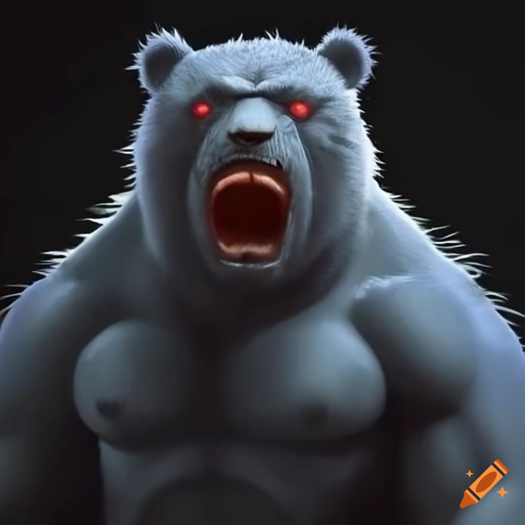 Cyclops bear on Craiyon