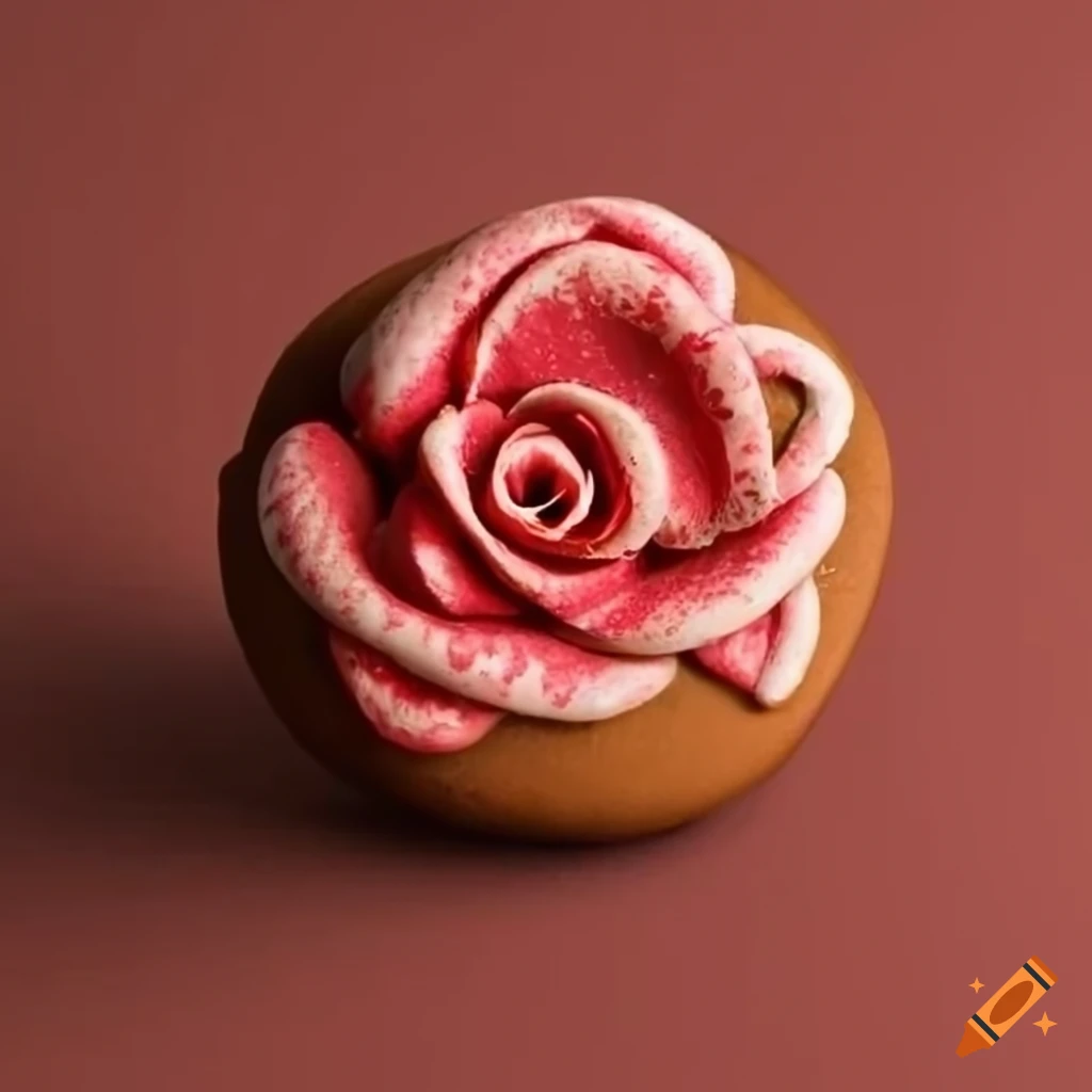 Gingerbread rose on Craiyon