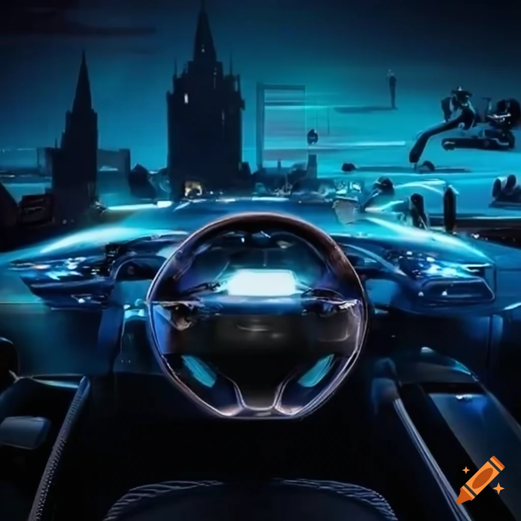 The future of automotive engineering on Craiyon