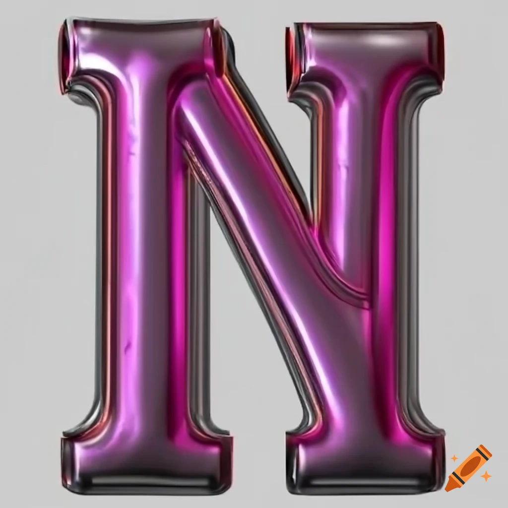 Princess fancy style letter w in 3d render on Craiyon