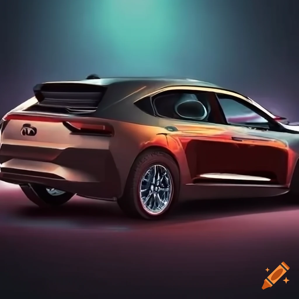 Realistic 2034 car on Craiyon