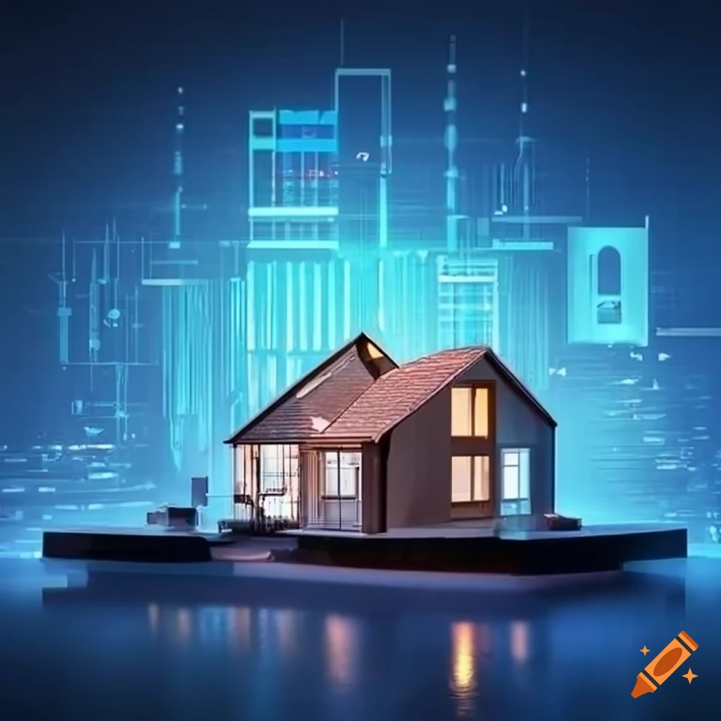 Smart homes with advanced ai systems for comfort and efficiency on Craiyon