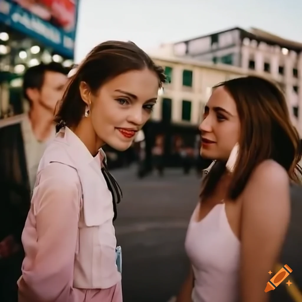 Candid street portraits capturing expressive faces in the city on Craiyon