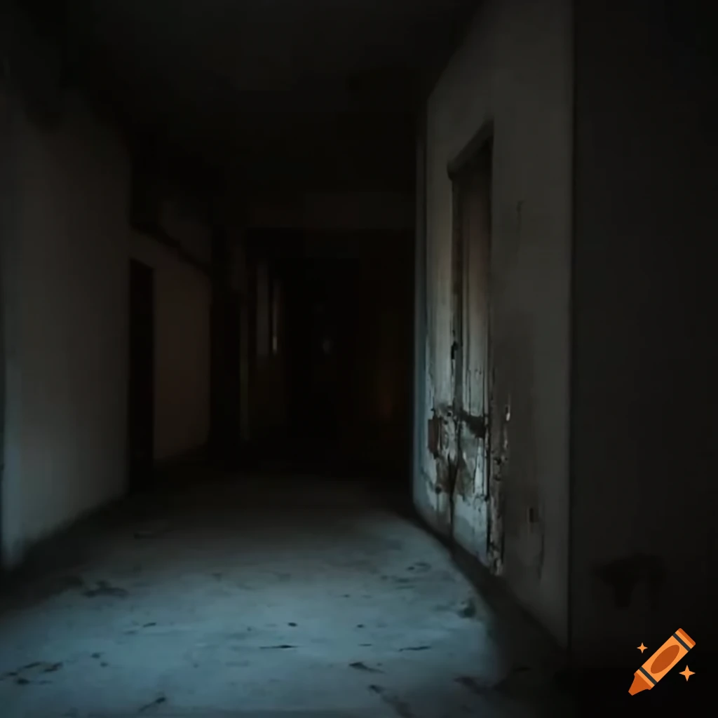 Spooky urban liminal space on Craiyon