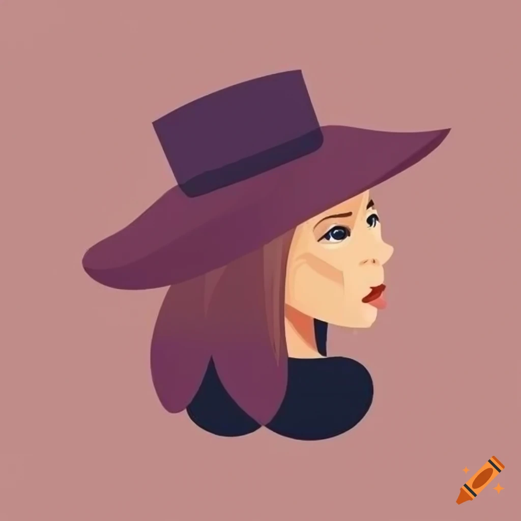 Illustration of a simple hat on Craiyon