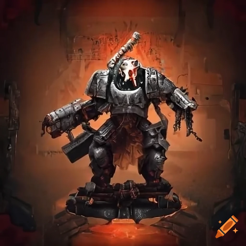 Necromunda enforcer sanctioner pattern automata on Craiyon