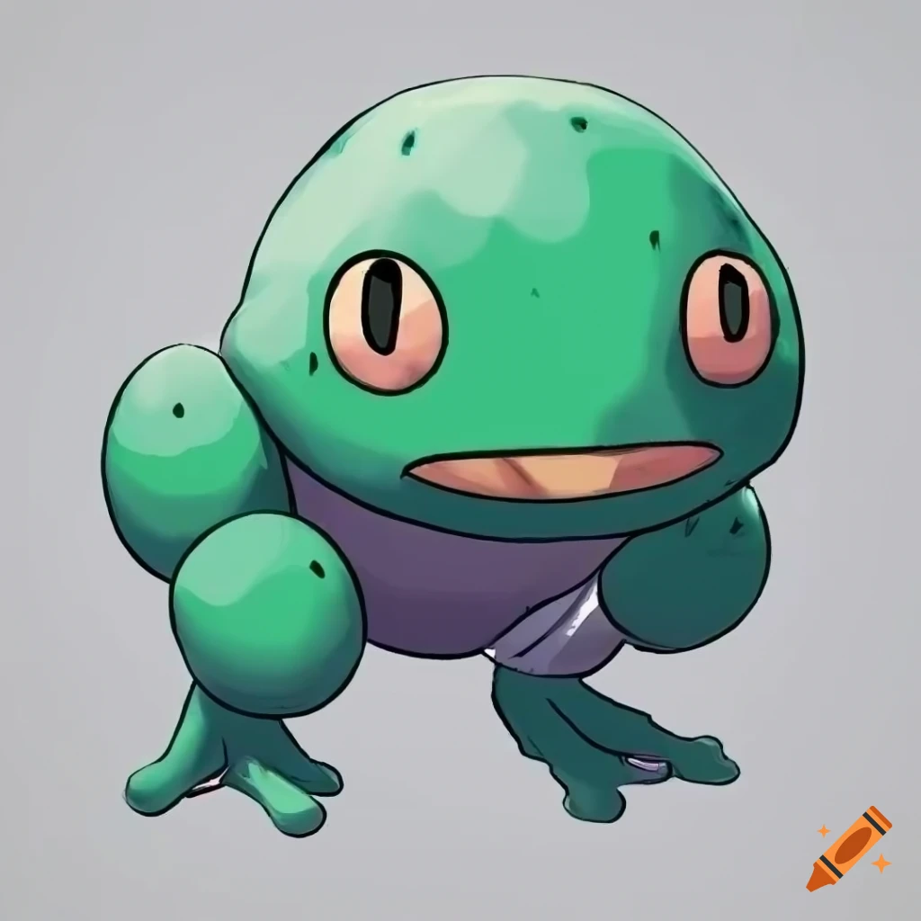 Image of pokemon dofus goat frog on Craiyon