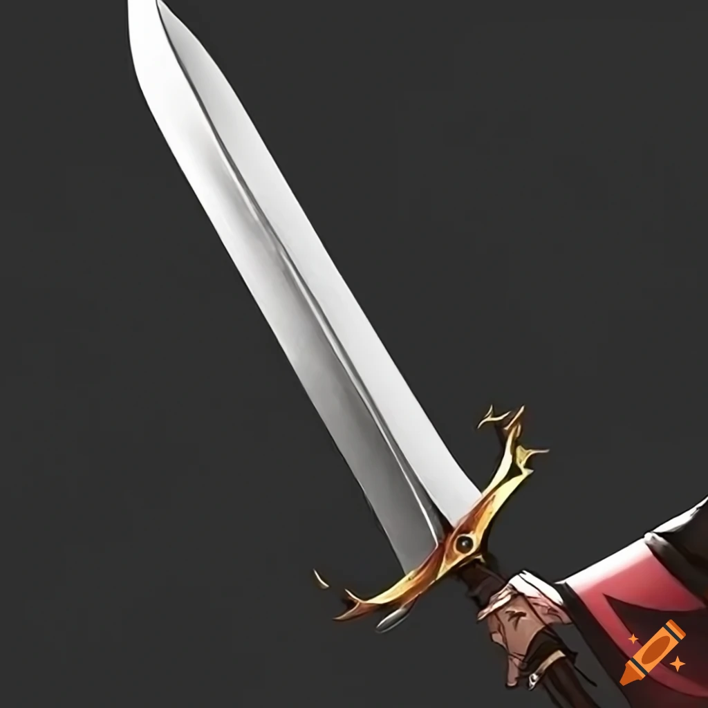 Corte con espada, icono on Craiyon