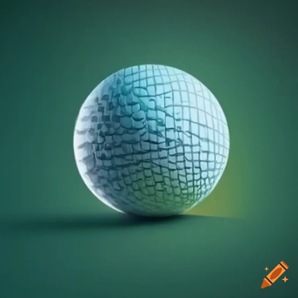 Golf ball on Craiyon