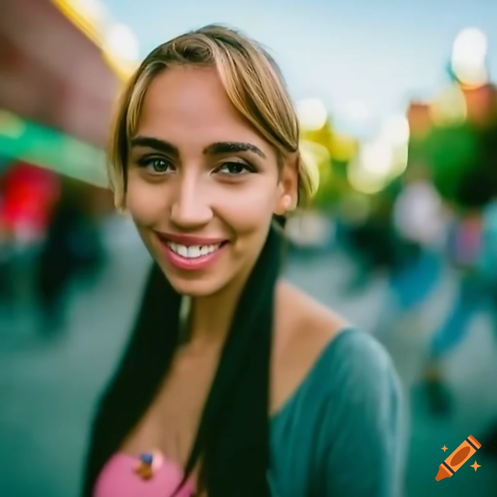 Candid street portraits capturing expressive faces in the city on Craiyon