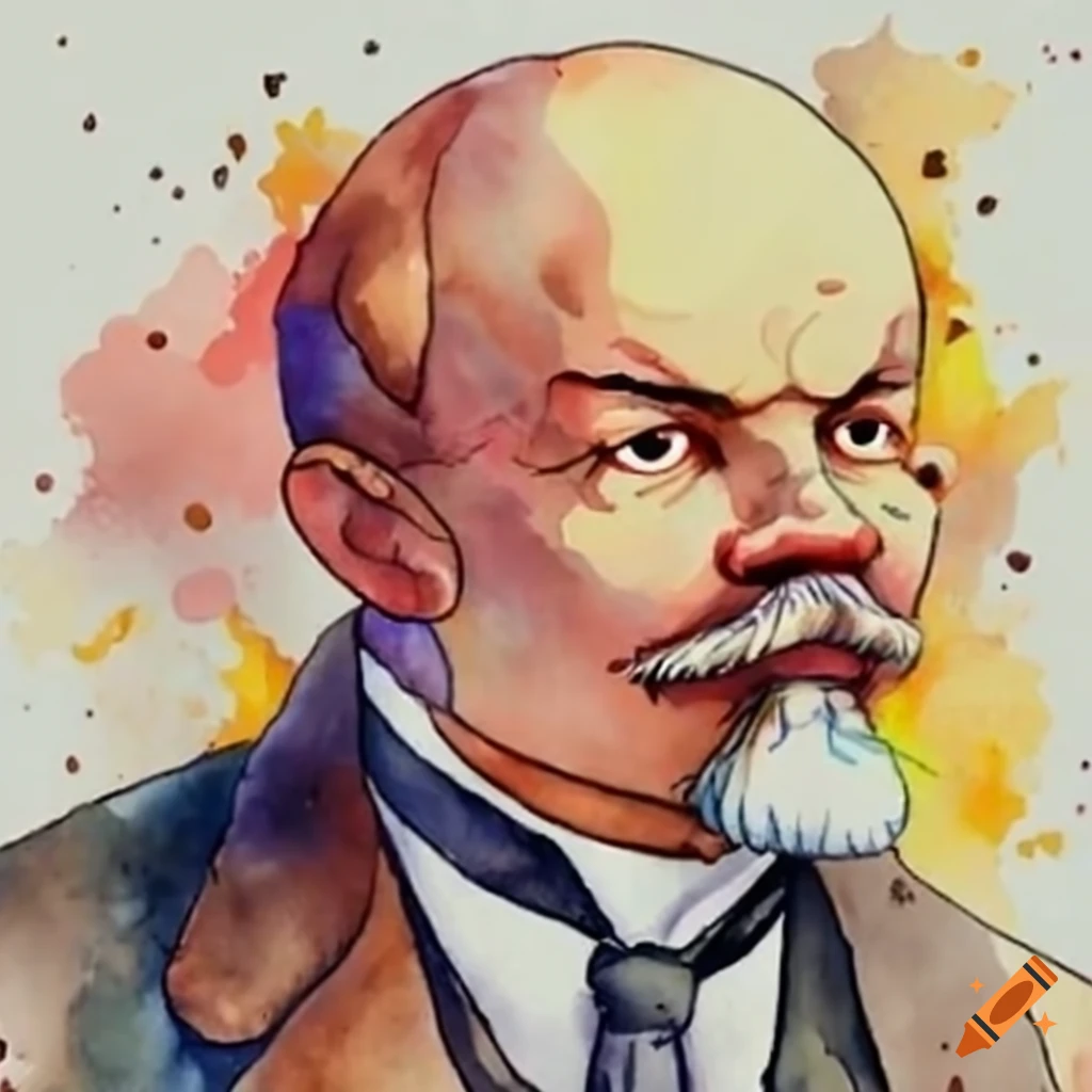 Ghibli lenin on Craiyon
