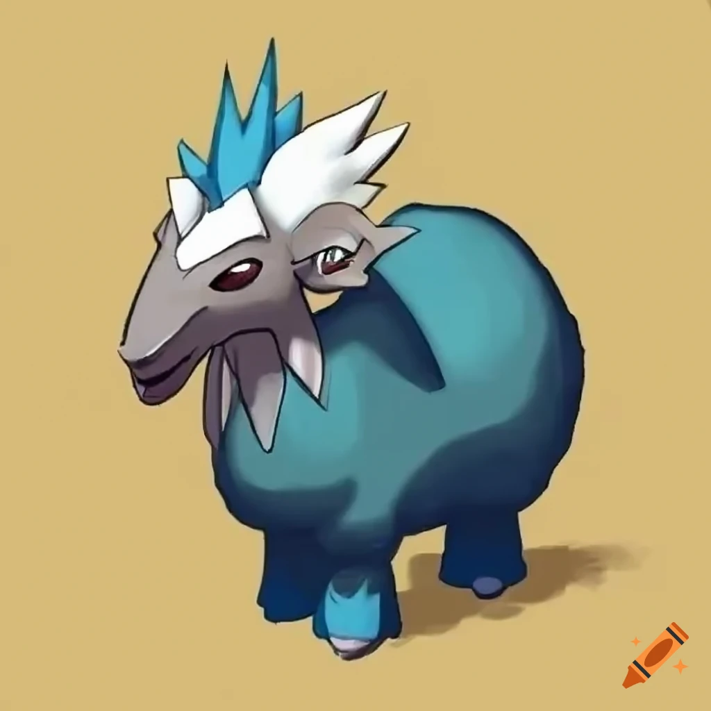 Pokemon dofus goat on Craiyon