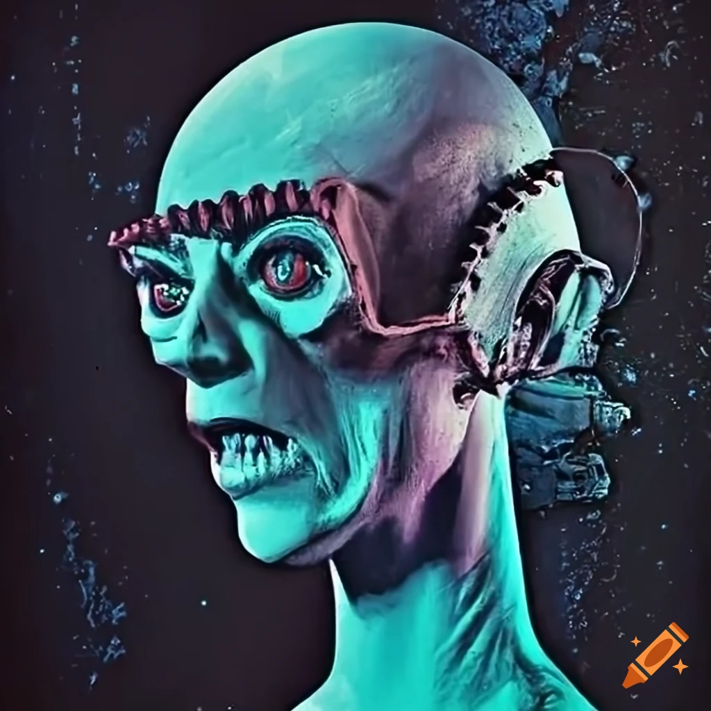 1963 BBC movie poster: Group of strange alien creatures in sci-fi ...