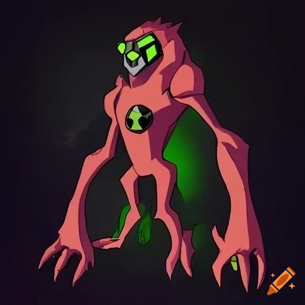 Ben 10 style Utopian aliens promoting peace and harmony on Craiyon