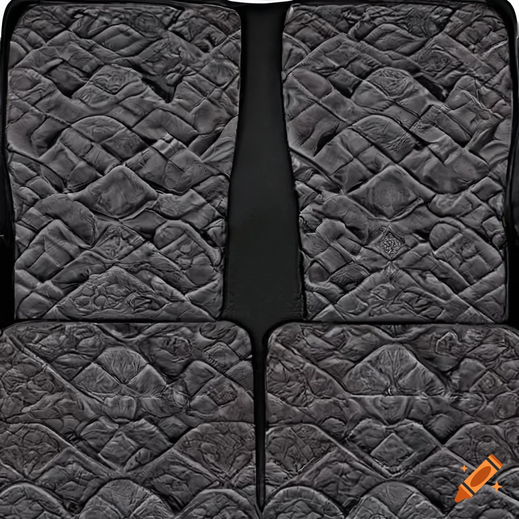 Seamless texture of car floor mat on Craiyon