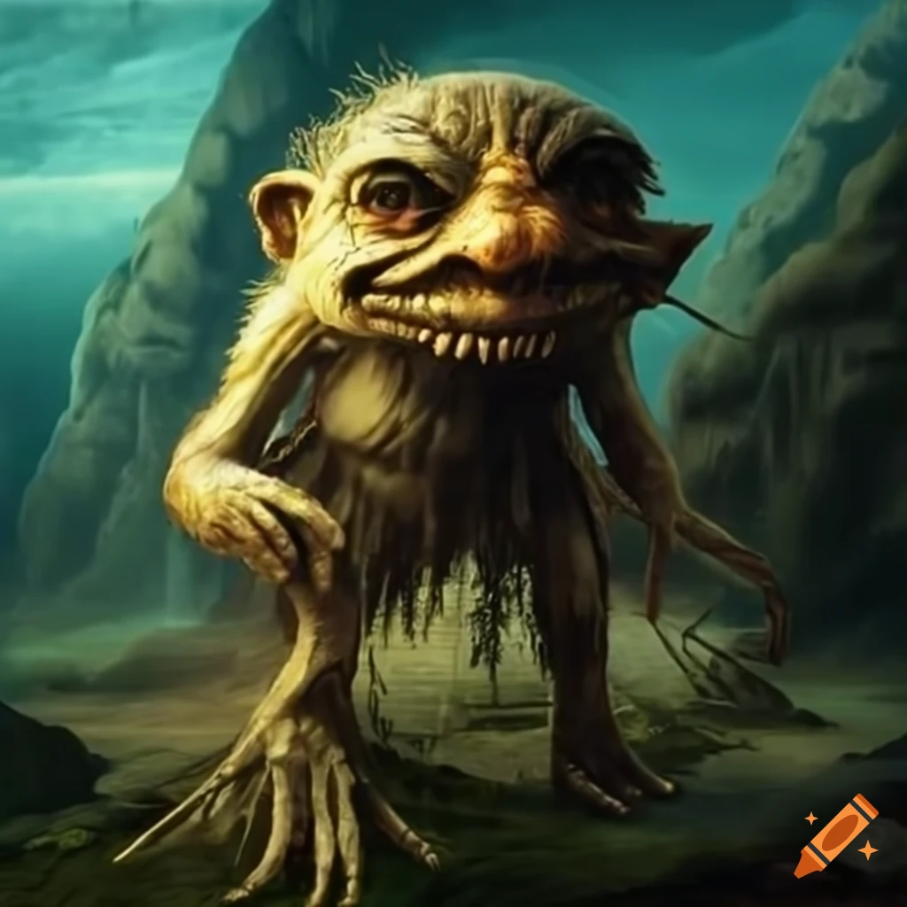 The bridge troll of florgelpiep on Craiyon