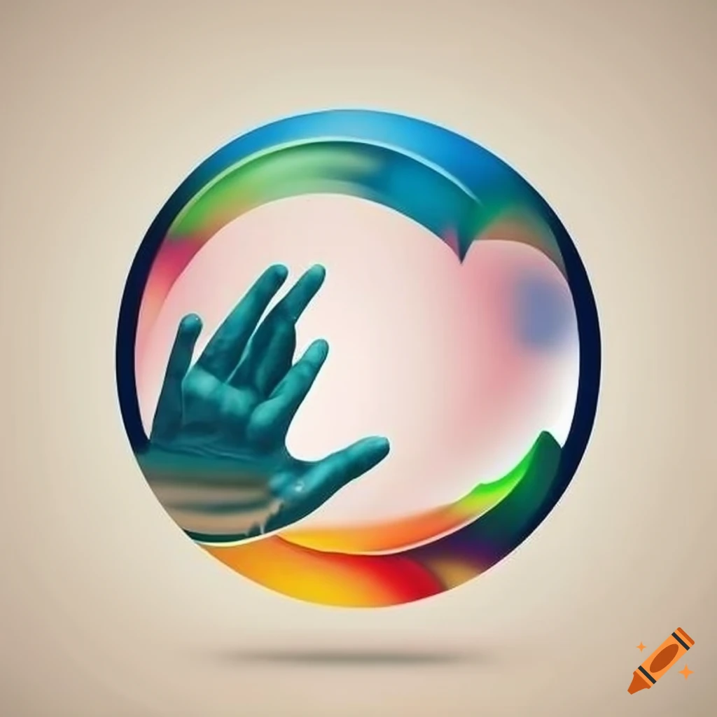 Hands symbolizing mutual aid on Craiyon