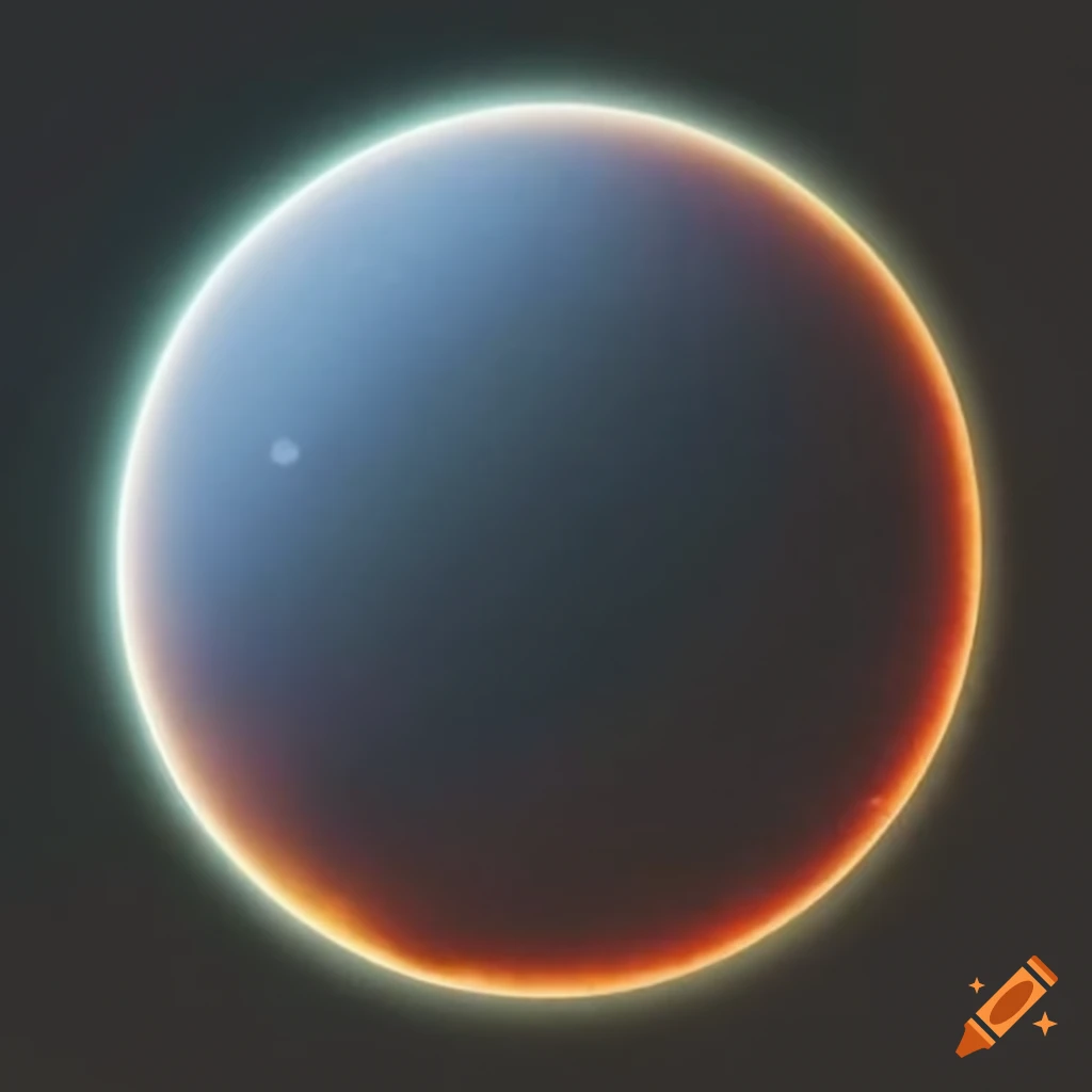 Solar eclipse phenomenon on Craiyon