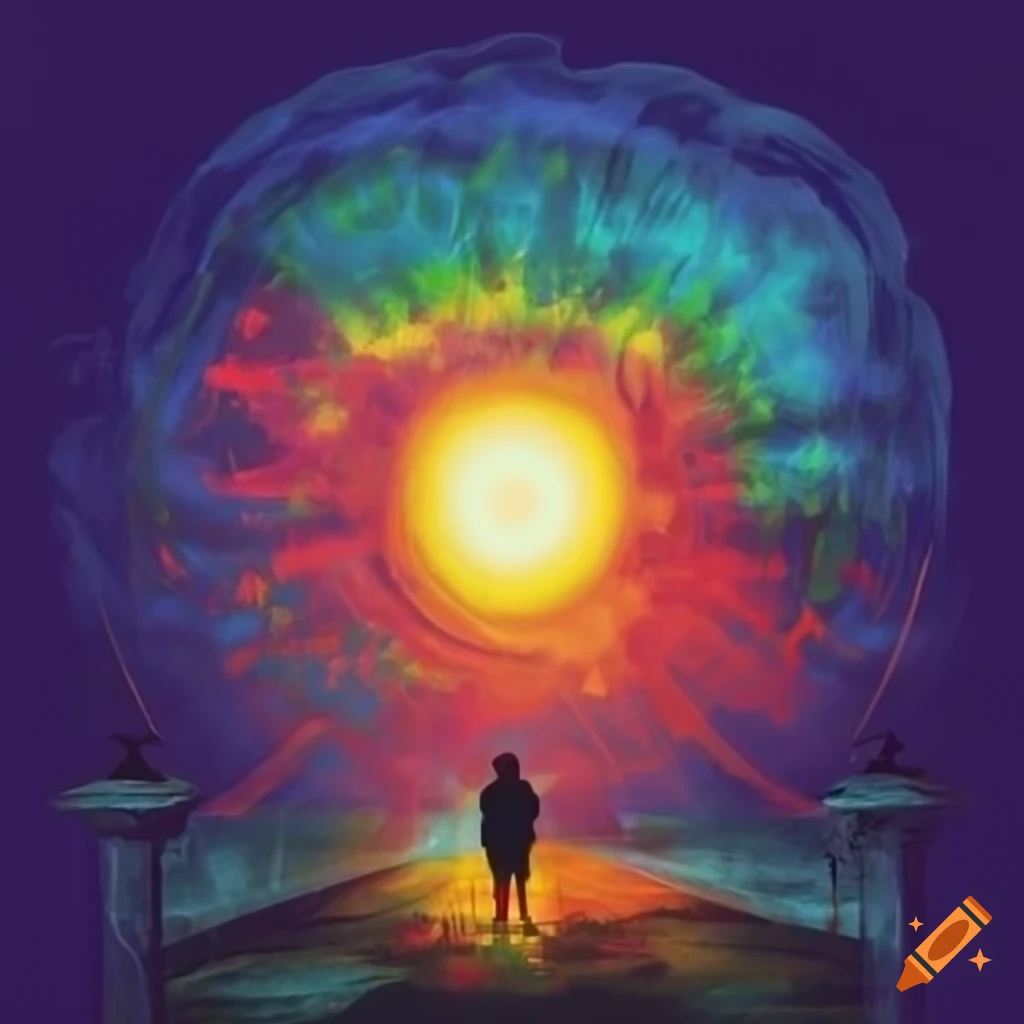 Community art project poster background with theme of overcoming ...