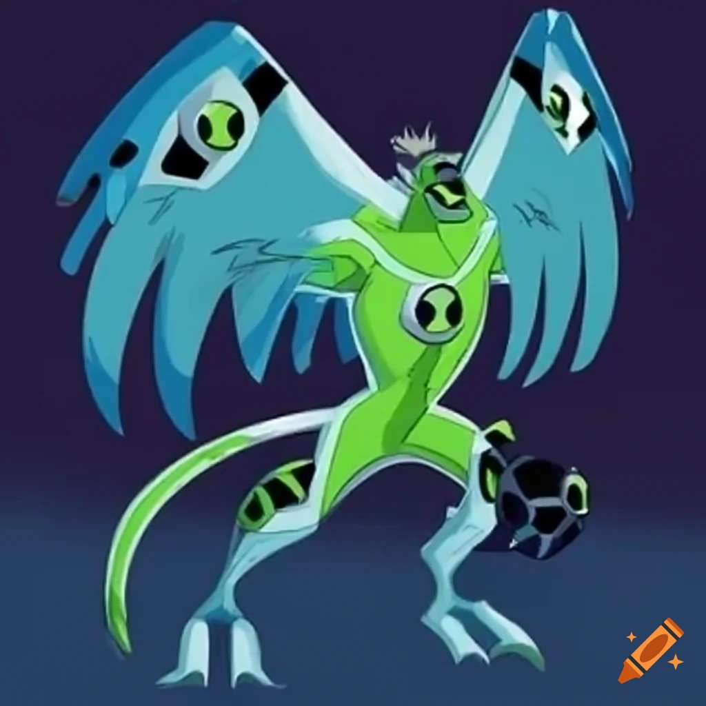 Windrider - a bird-like species with air control abilities in Ben 10 ...