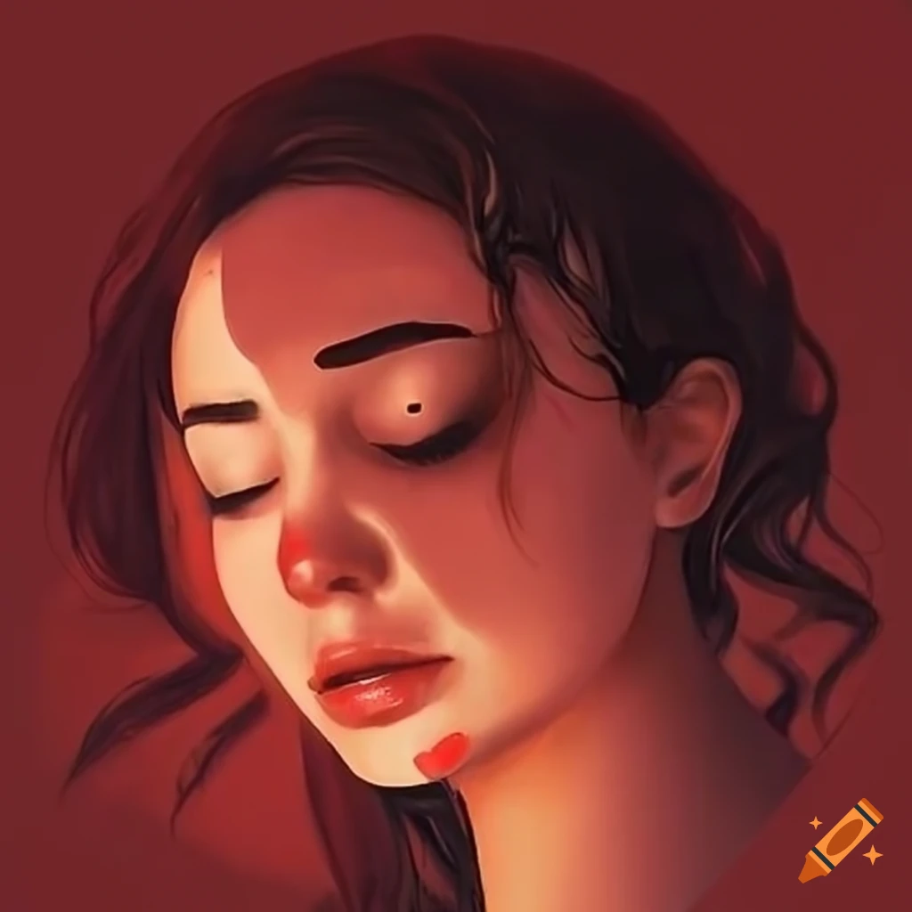 Illustration representing the feeling of delusion on Craiyon