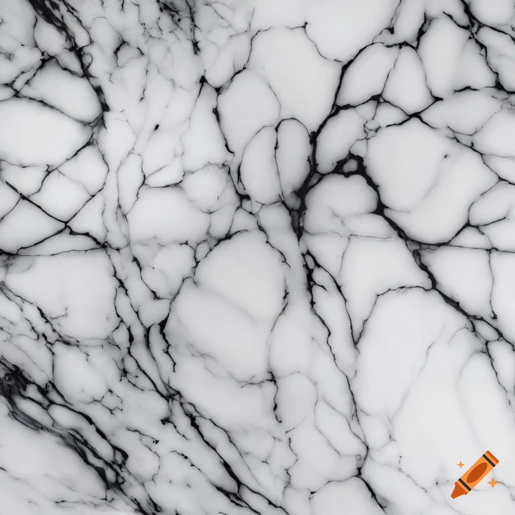 Black and white marble texture overlay on Craiyon