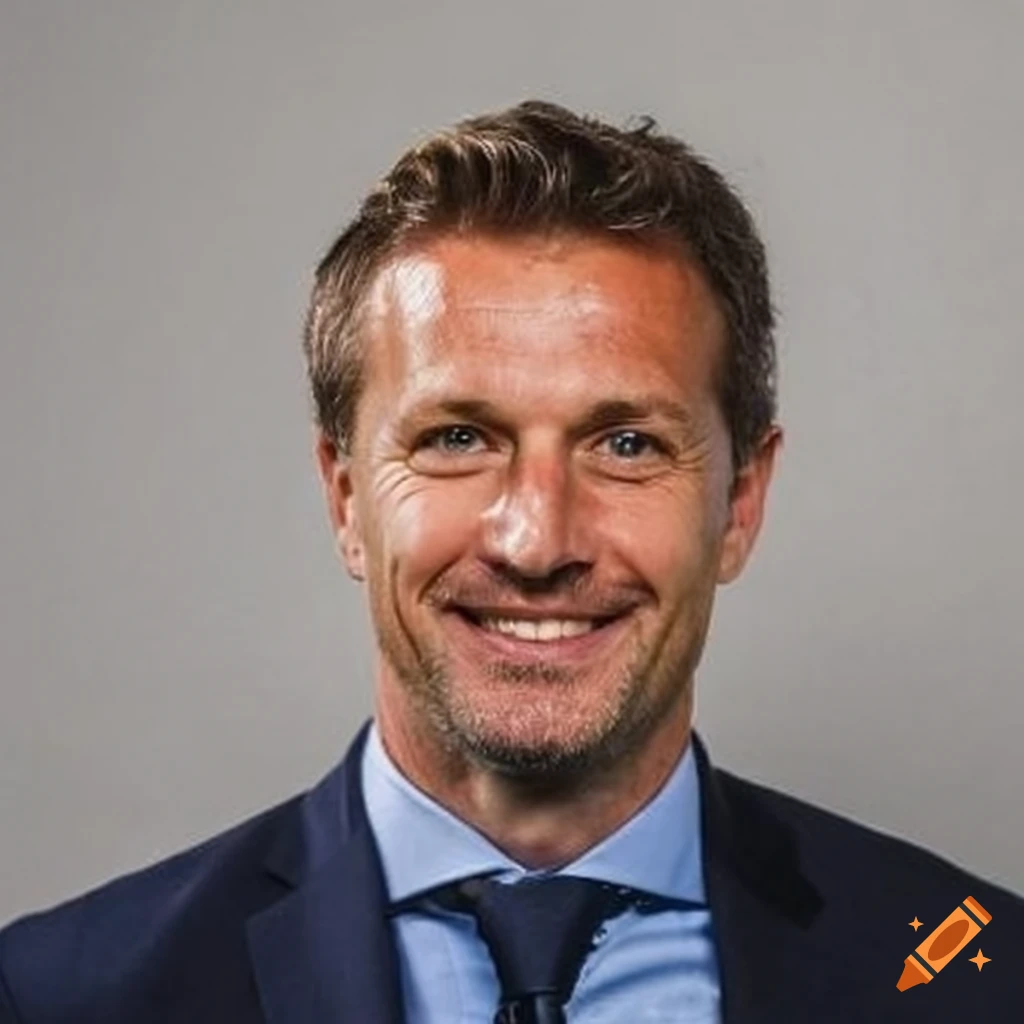 Headshot of german soccer manager erwin schneider on Craiyon