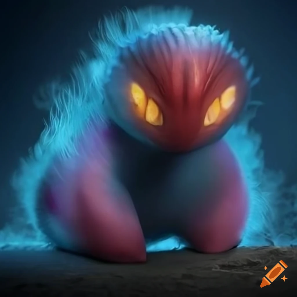 Highly detailed ultra-realistic photograph of pokemon on Craiyon