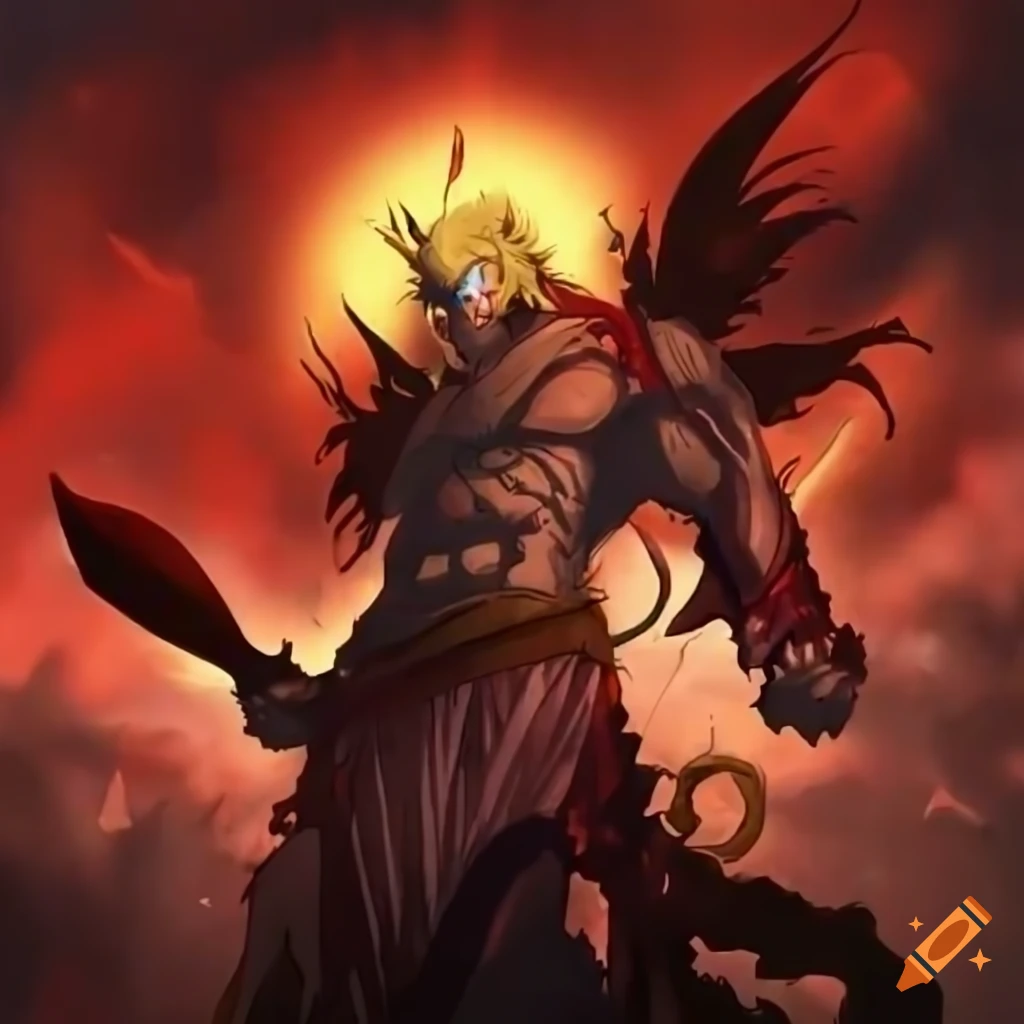 Angry Ares in high detail on Craiyon