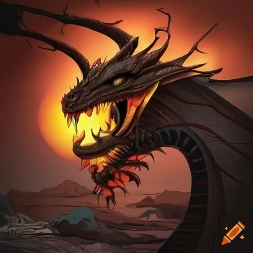 Dragon avatar on Craiyon