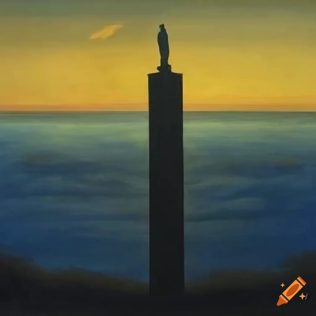 Clock trees with twisting branches by rene magritte on Craiyon