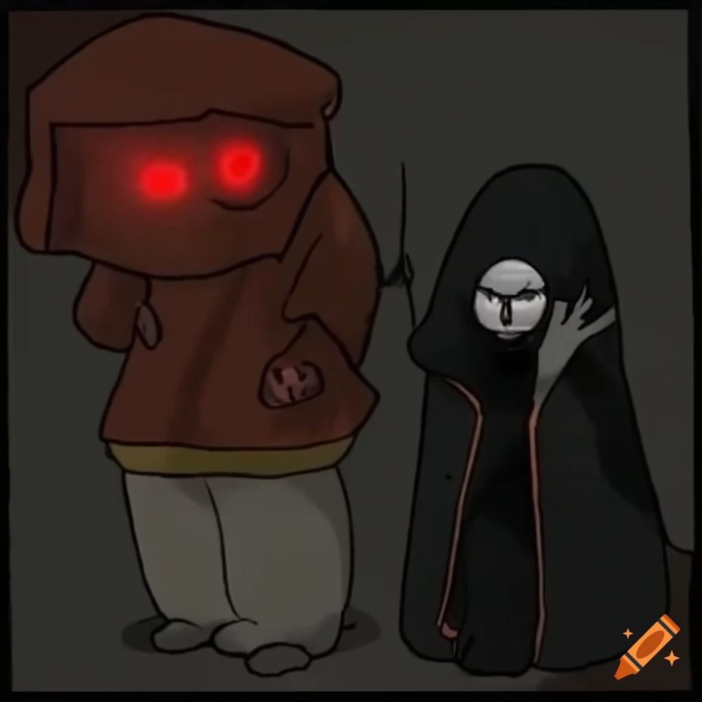 Illustration of scp containment breach with pokemon elements on Craiyon