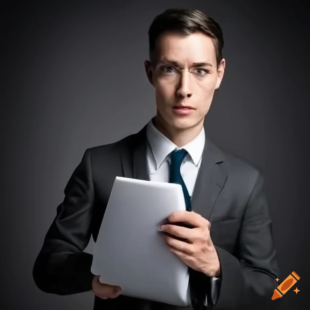 Goofy looking businessman on Craiyon