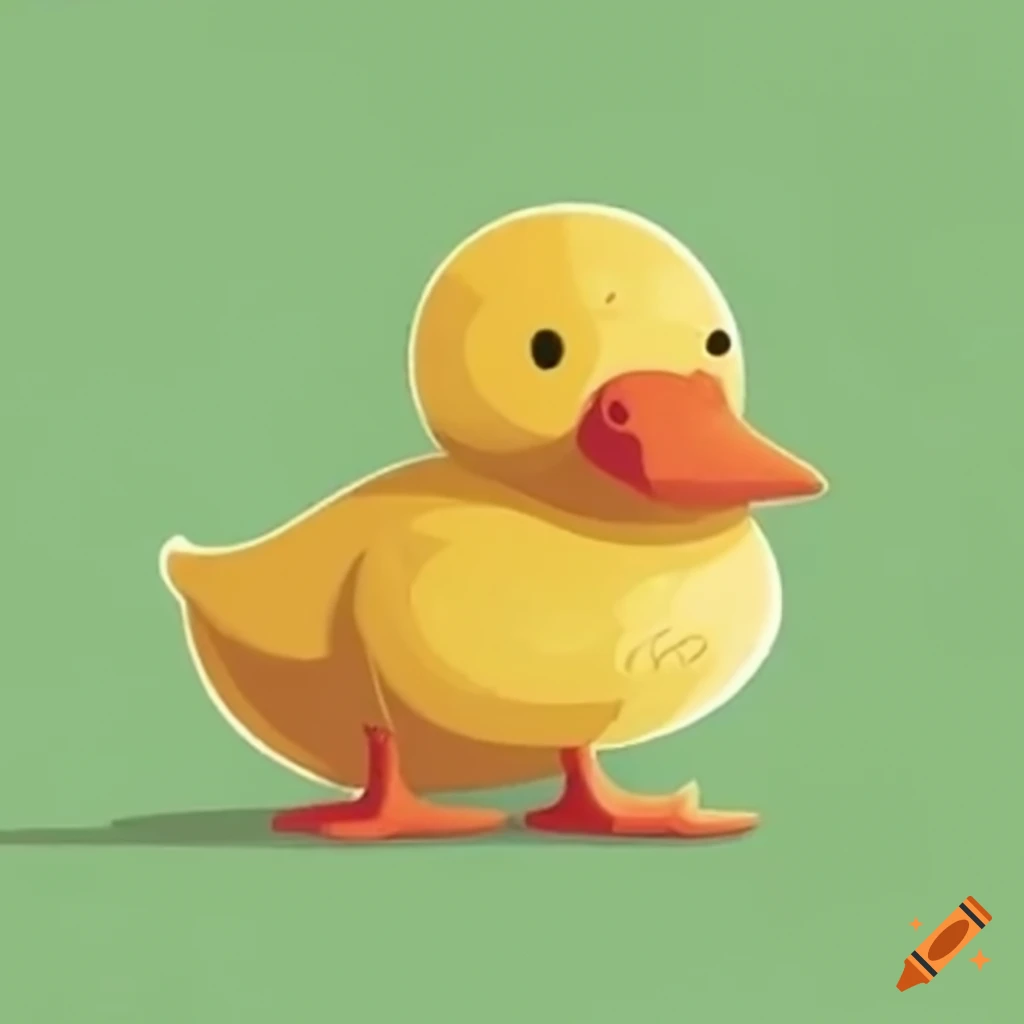 Group of adorable baby ducks waddling together on Craiyon