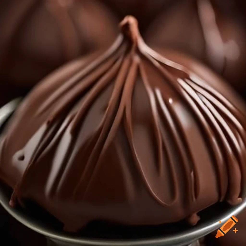 Chocolate covered onion on Craiyon