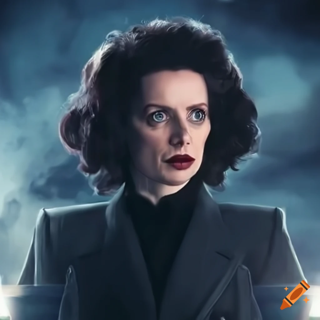 Missy character from doctor who on Craiyon