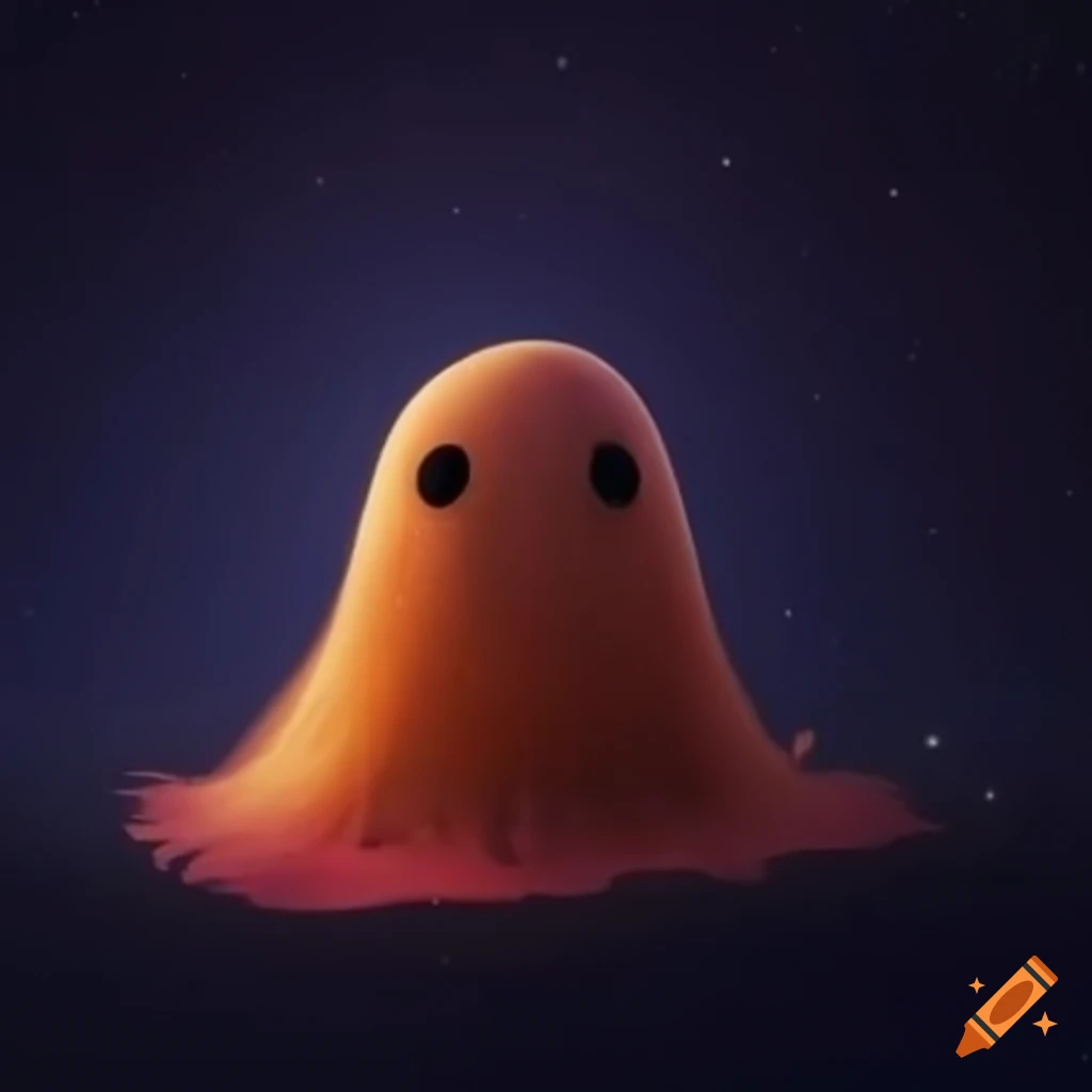 Small space ghost animating objects on Craiyon