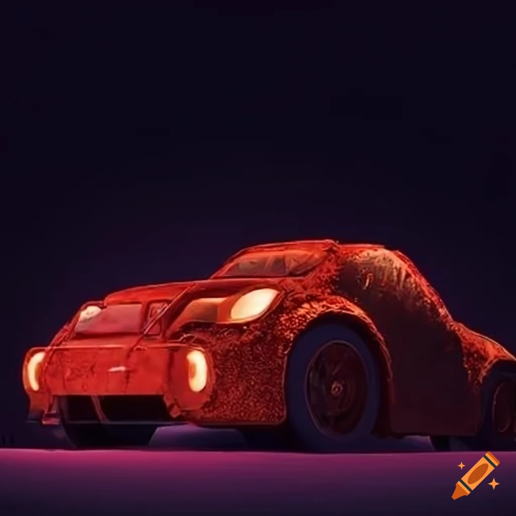 Blizzard car on Craiyon