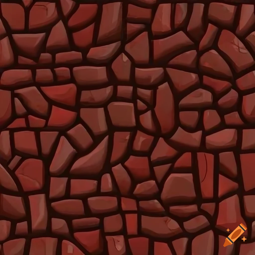 Hazbin Hotel styled seamless pavement textures on Craiyon